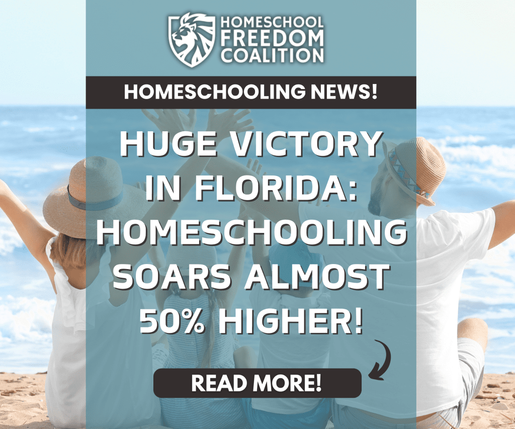 Victory in Florida: Homeschooling Soars Almost 50% Higher! - Homeschool ...